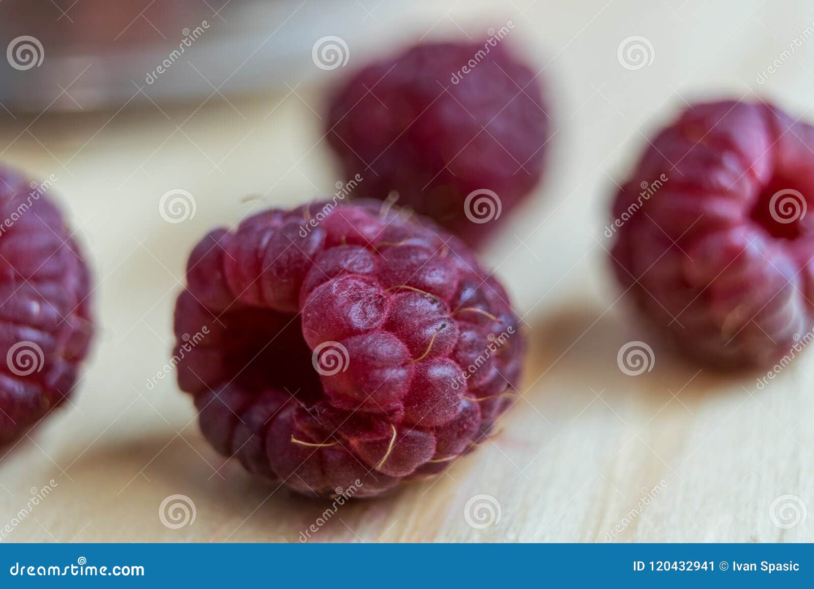 Fresh organic raspberries stock image. Image of berry - 120432941