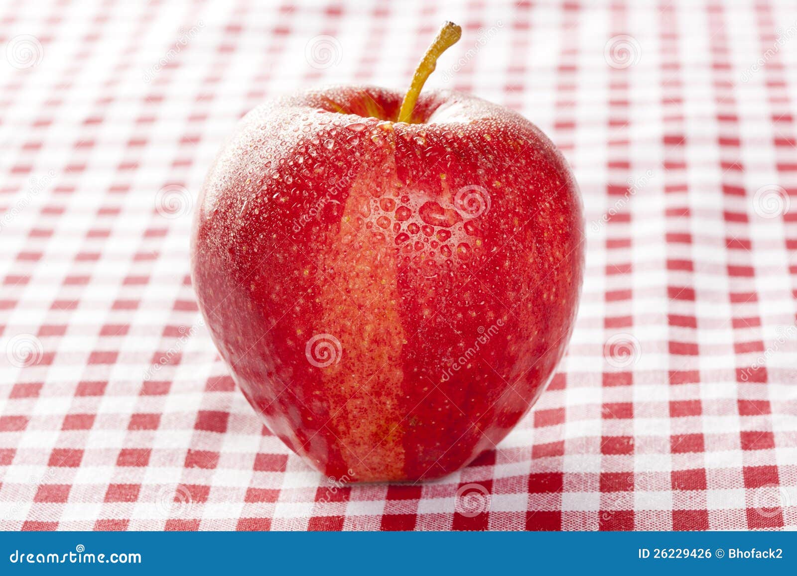 Fresh Organic Red Apple stock photo. Image of nutrition - 26229426