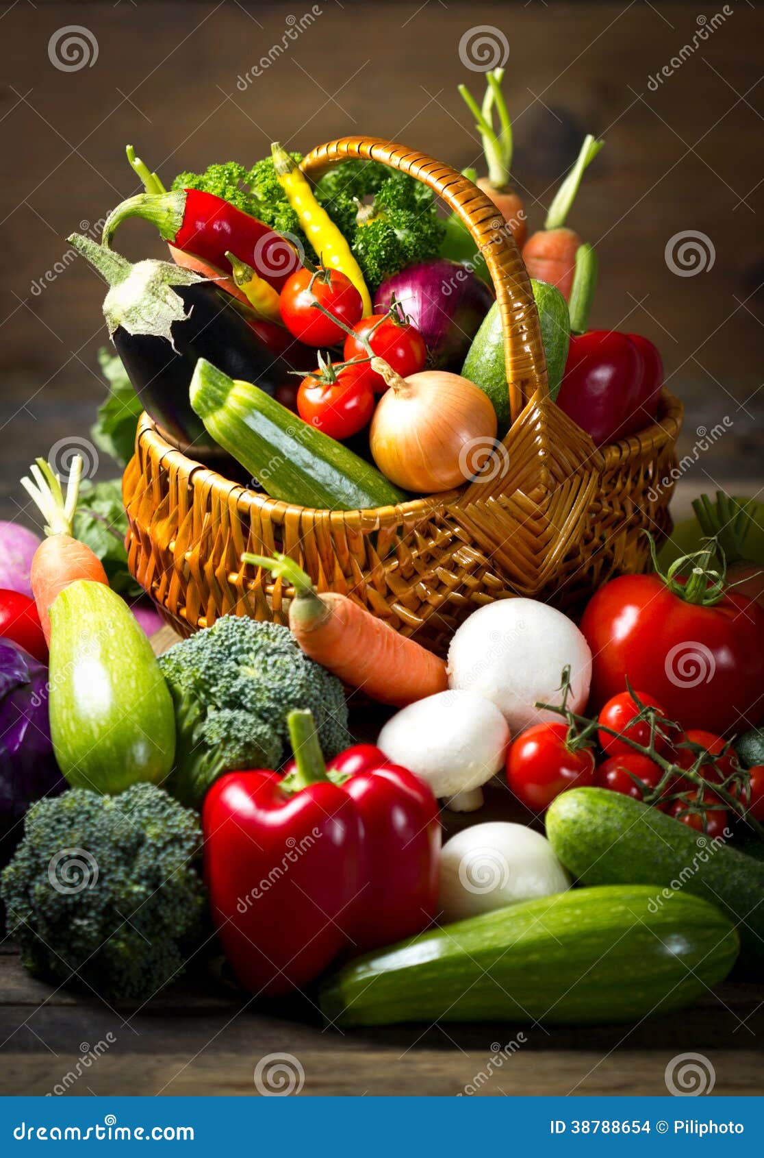 Fresh, organic vegetables stock photo. Image of paprika - 38788654