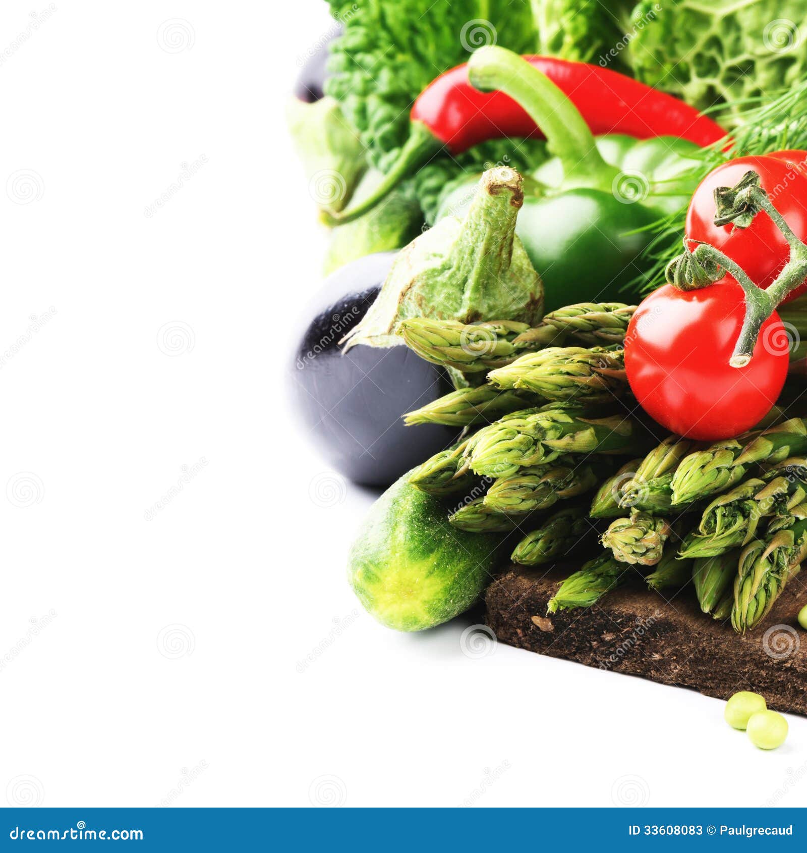 Fresh organic vegetables stock image. Image of copy, health - 33608083