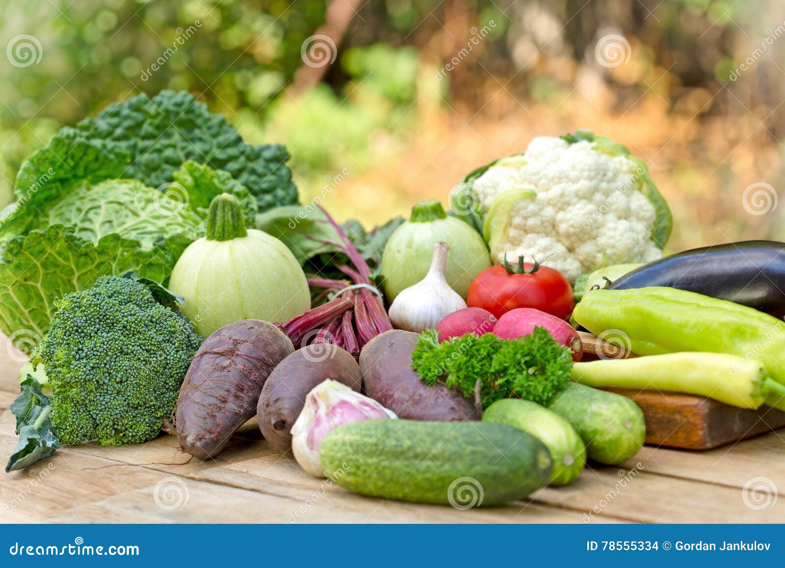Fresh Organic Vegetables for Your Healthy Eating Stock Photo - Image of ...