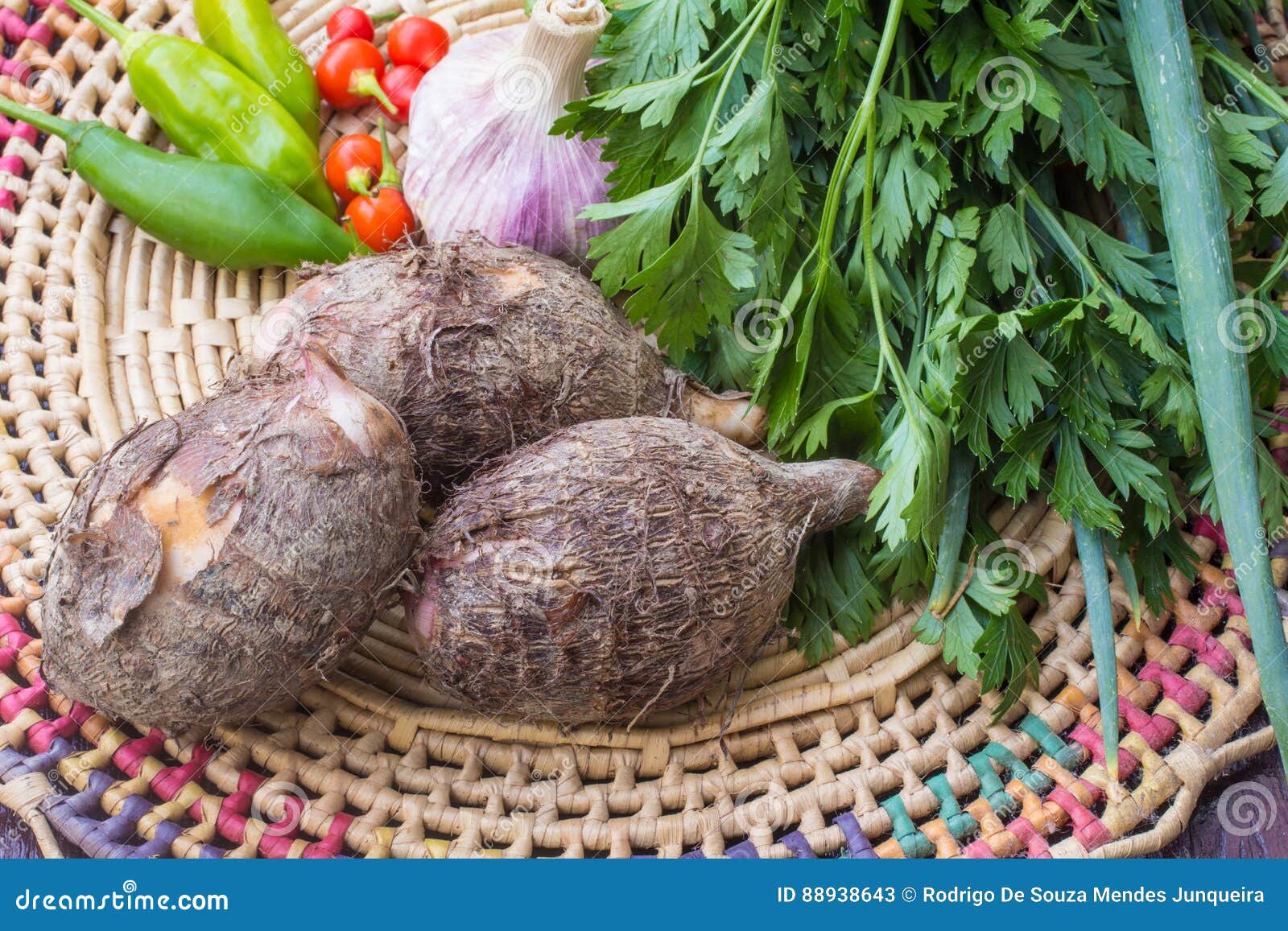 Fresh organic Yam stock image. Image of esculenta, healthy - 88938643