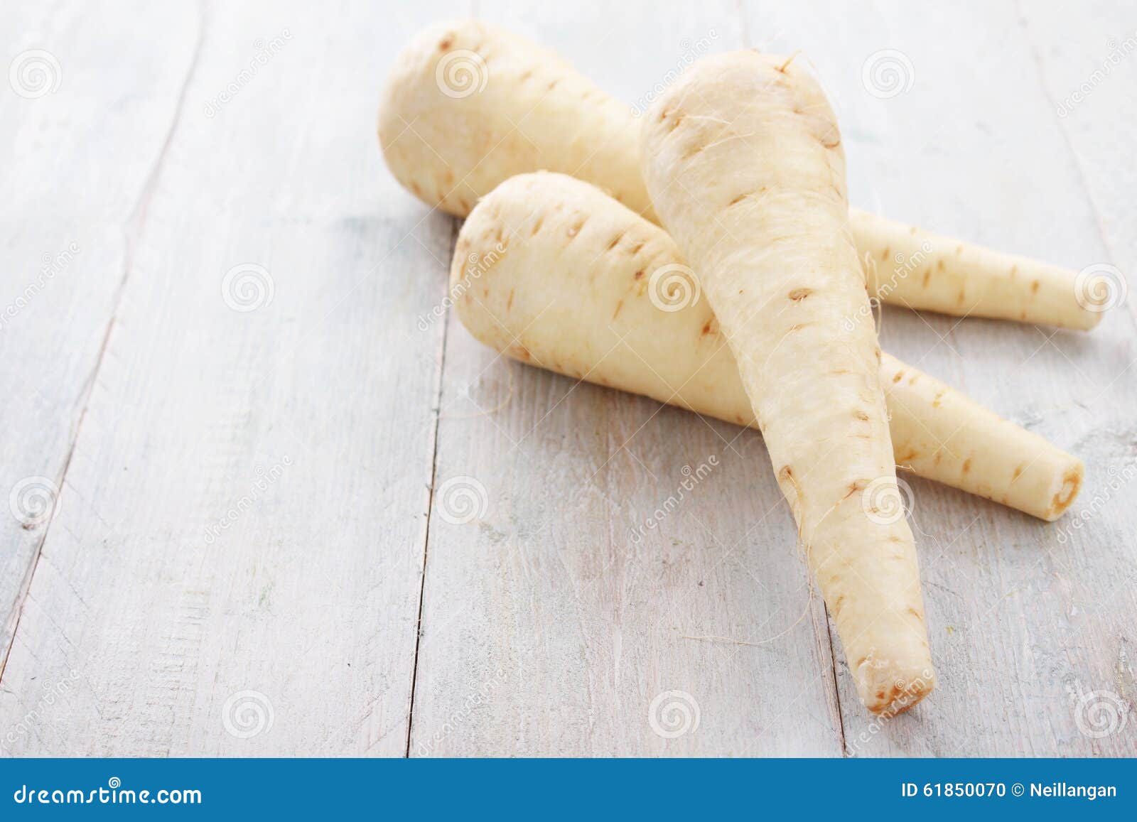 Fresh parsnips stock photo. Image of white, wooden, root - 61850070