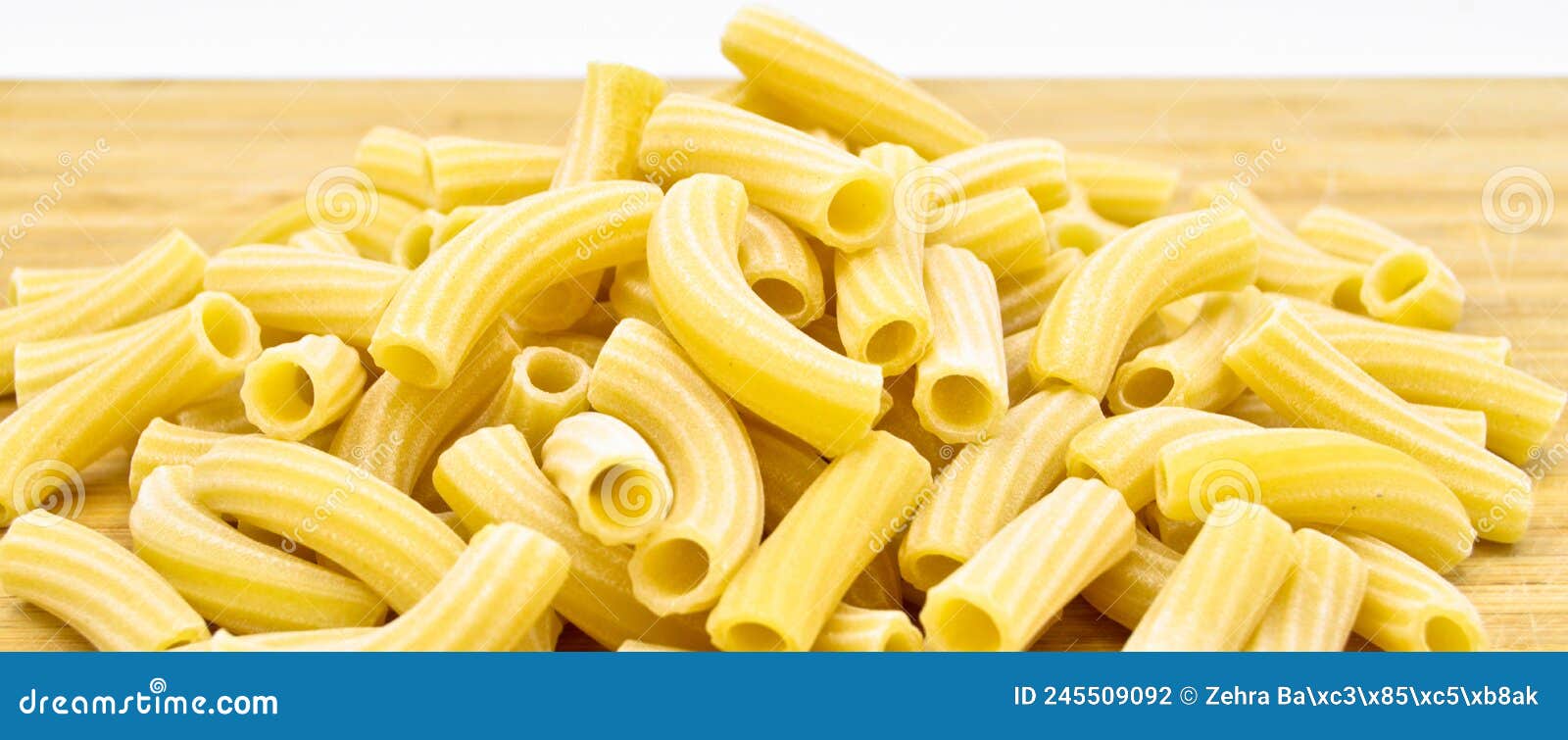 Fresh Pasta on Bamboo Cutting Board Stock Photo - Image of kitchen ...