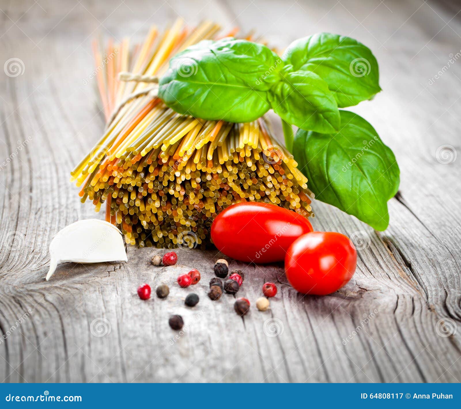 Fresh Pasta and Italian Ingredients Stock Image - Image of pasta ...