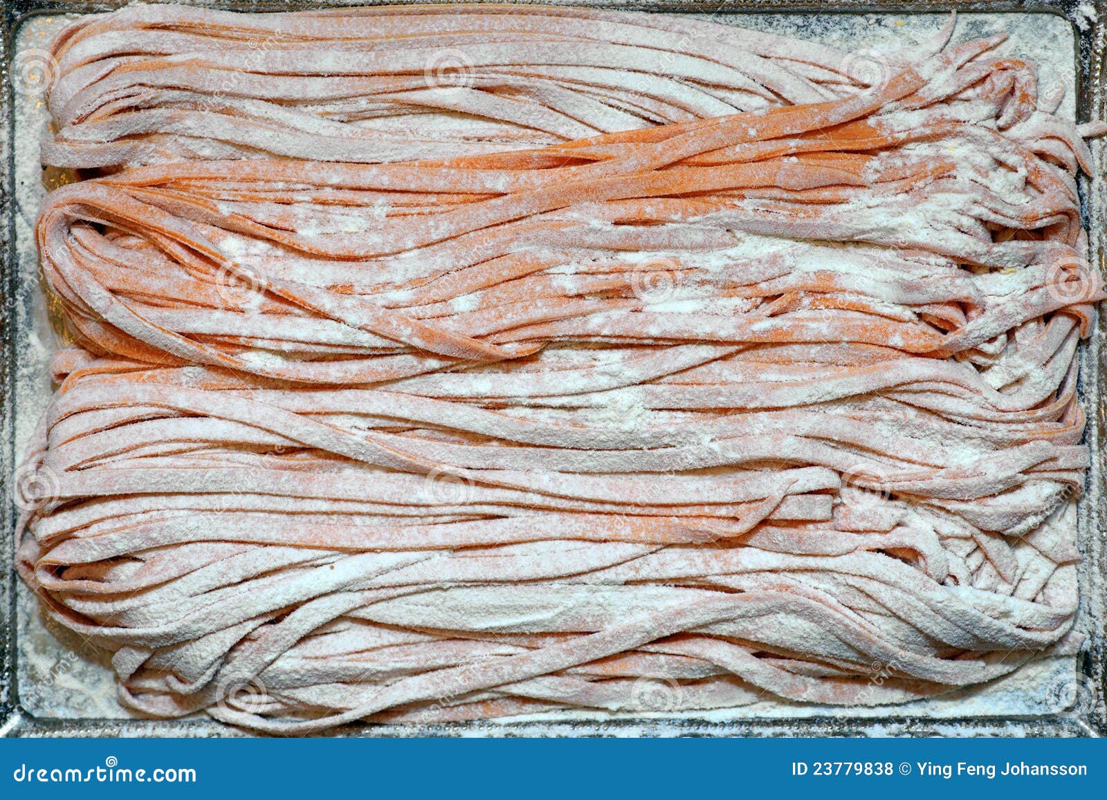 Fresh pasta on tray stock photo. Image of italian, cook - 23779838