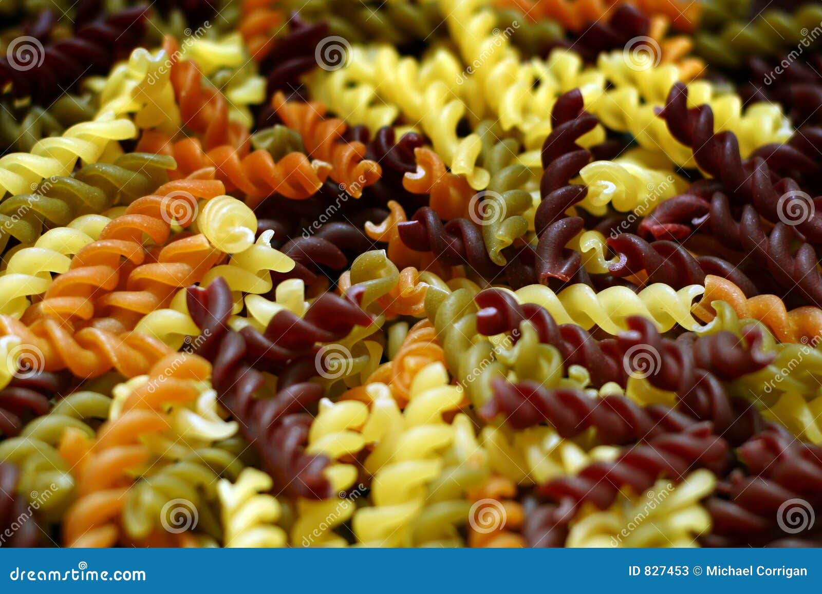 Fresh Pasta Twirls Multicolor Stock Image - Image of pasta, food: 827453