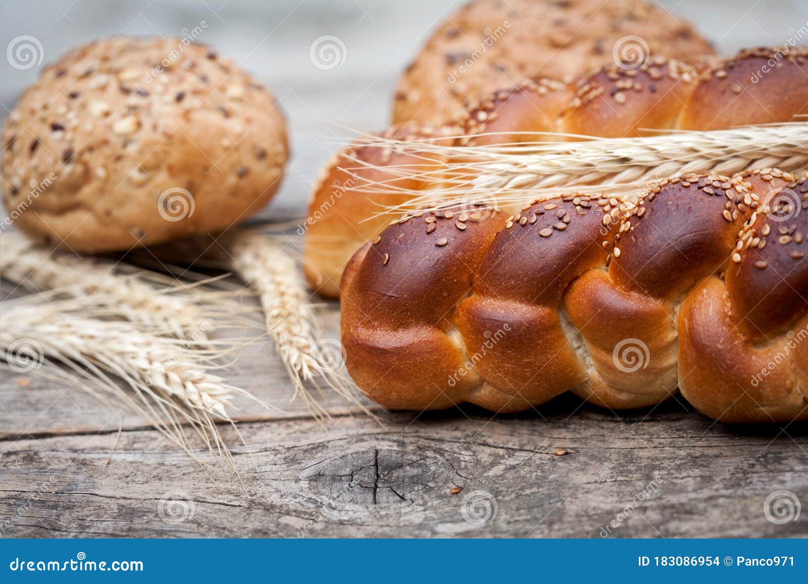 Fresh Pastries on the Kitchen Table Stock Photo - Image of closeup ...