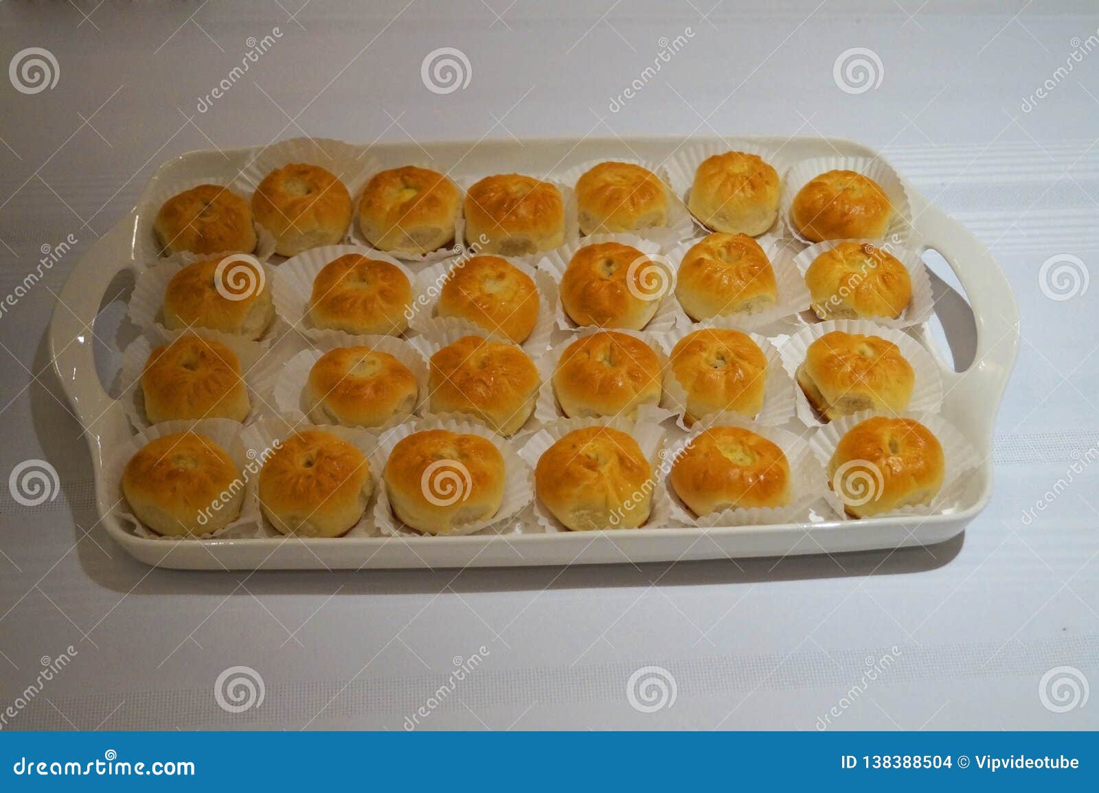 Fresh pastries on a tray stock photo. Image of croissants - 138388504