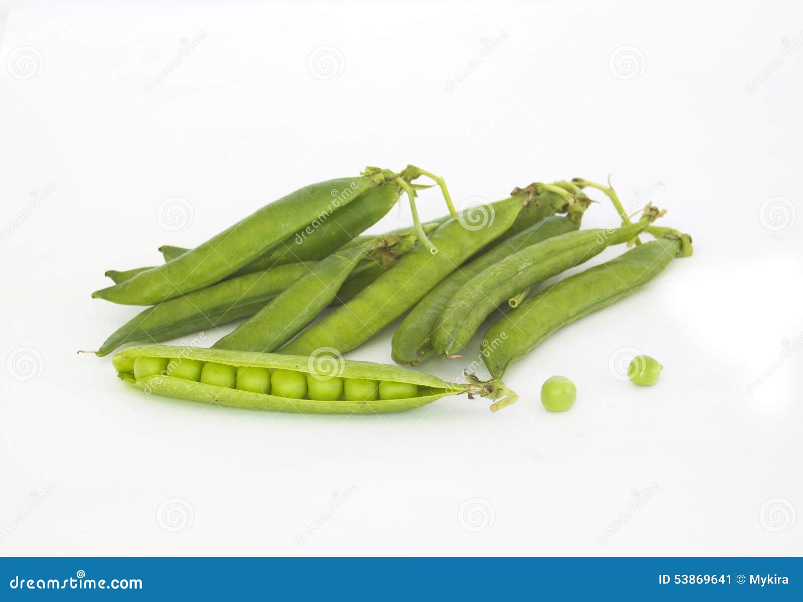 Fresh pea fruit stock image. Image of ripe, eating, isolated - 53869641