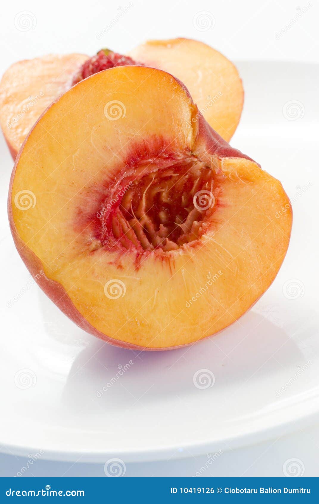 Fresh peach stock photo. Image of taste, tasty, fruit - 10419126