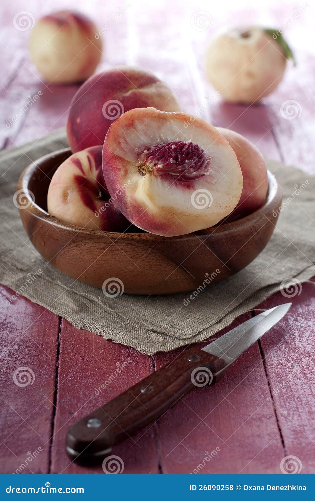 Fresh peach stock photo. Image of healthy, vertical, tasty - 26090258