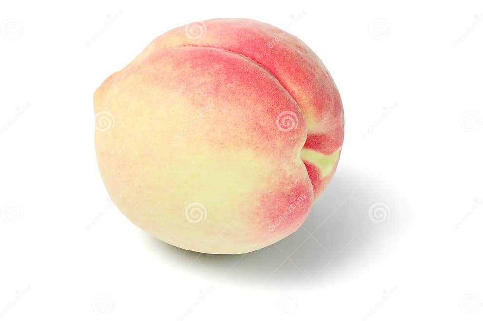 Fresh Peach Fruit stock image. Image of object, single - 27193949
