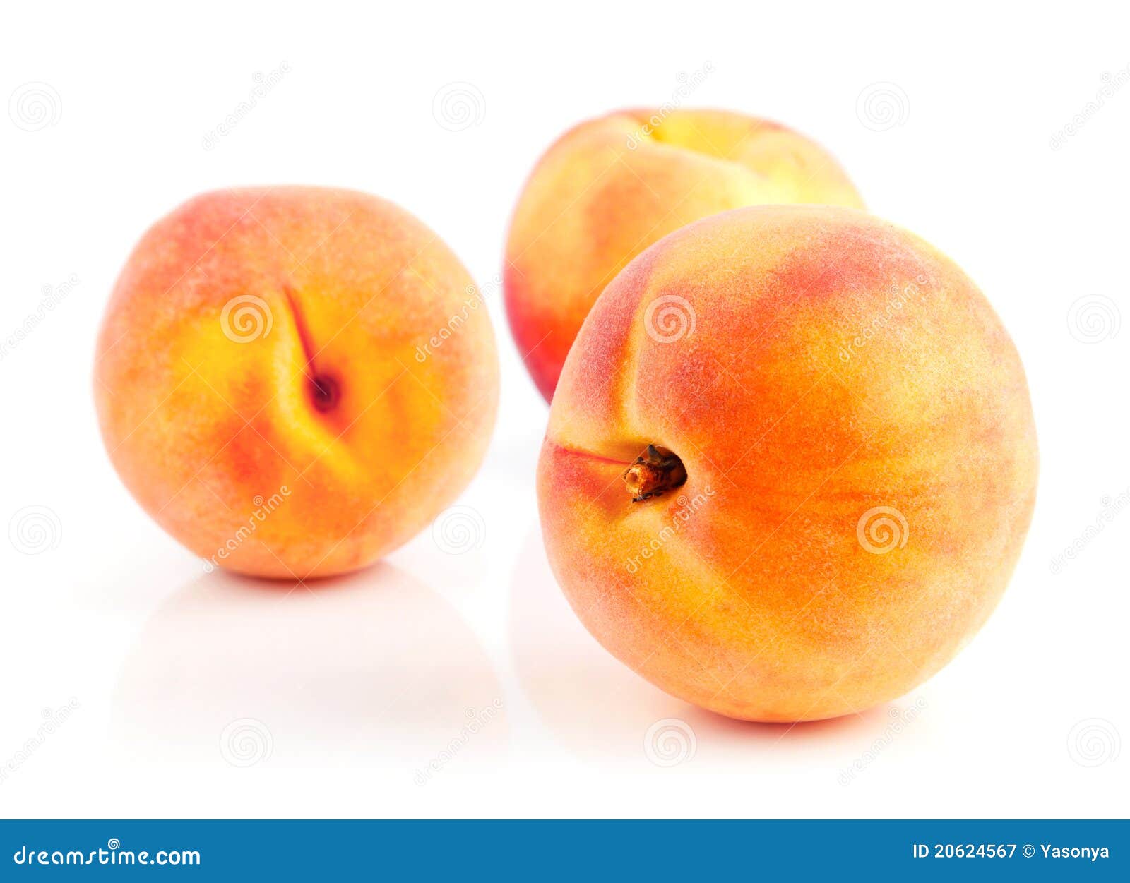 Fresh Peach Fruits Royalty Free Stock Photography - Image: 20624567