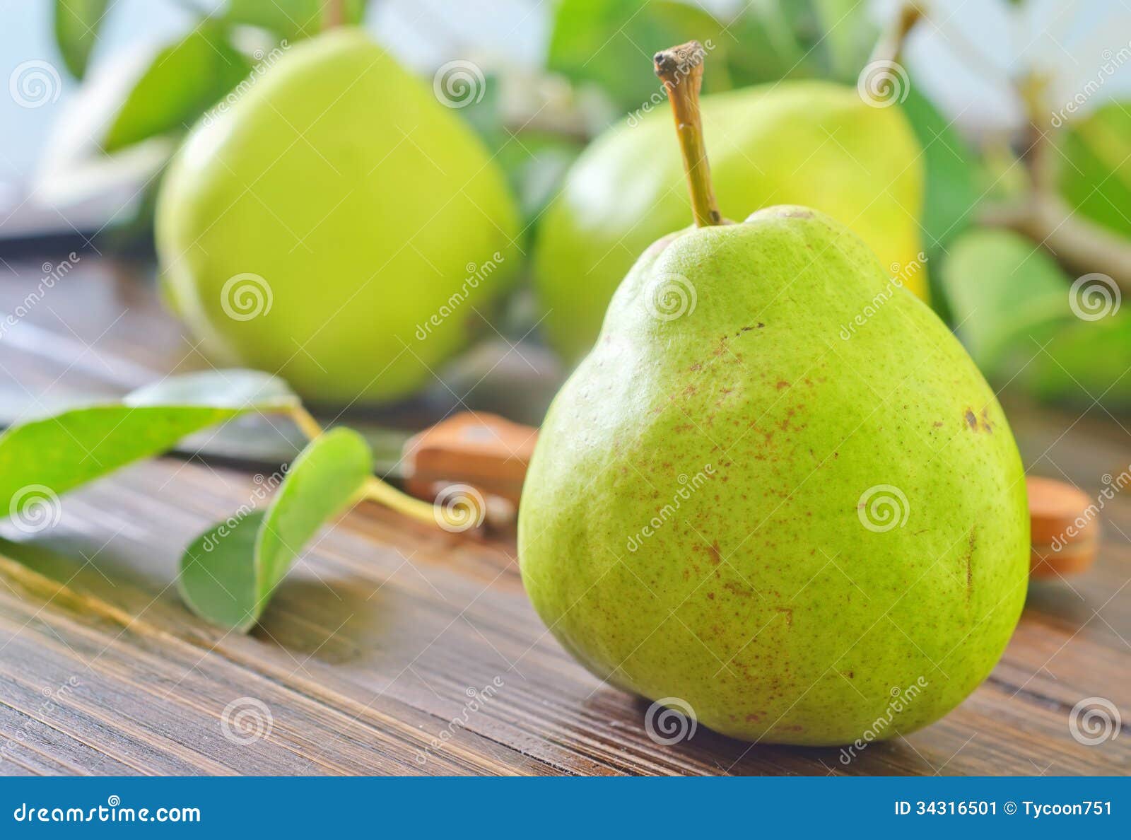Fresh pear stock image. Image of clean, nature, natural - 34316501