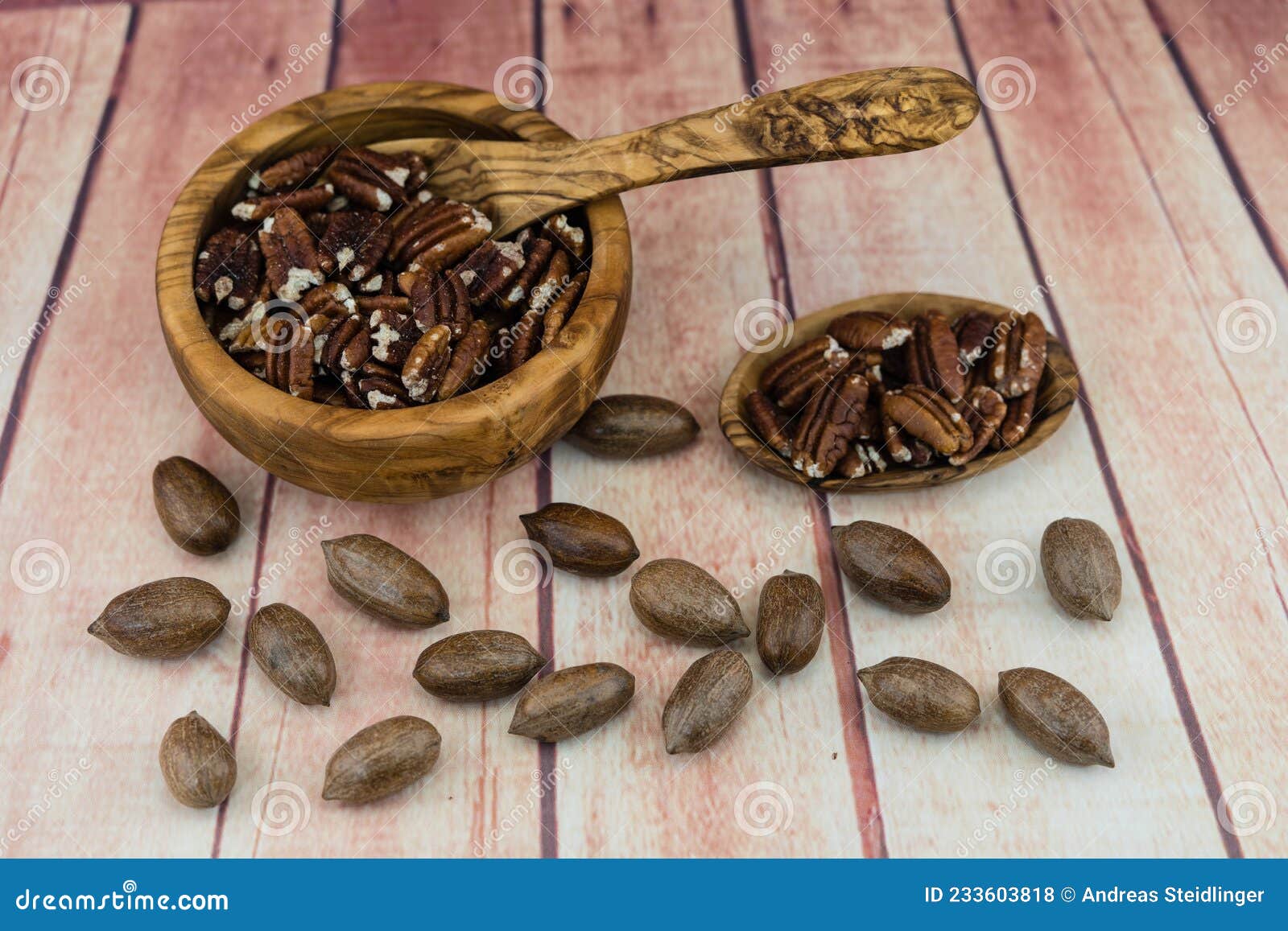 Brown pecan nuts stock photo. Image of christmas, healthy - 233603818