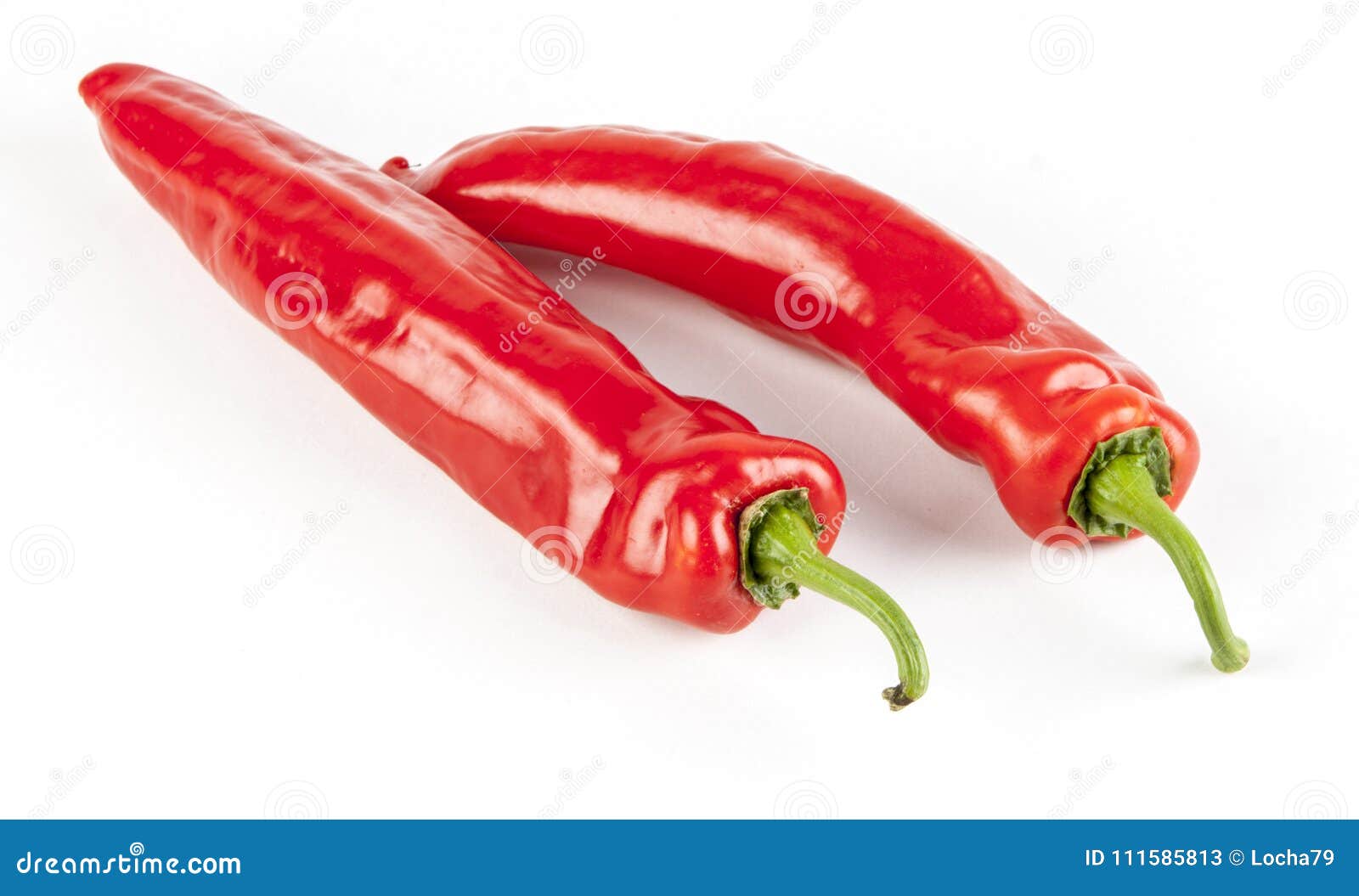 Fresh Pepper on a White Background Stock Image - Image of addition ...