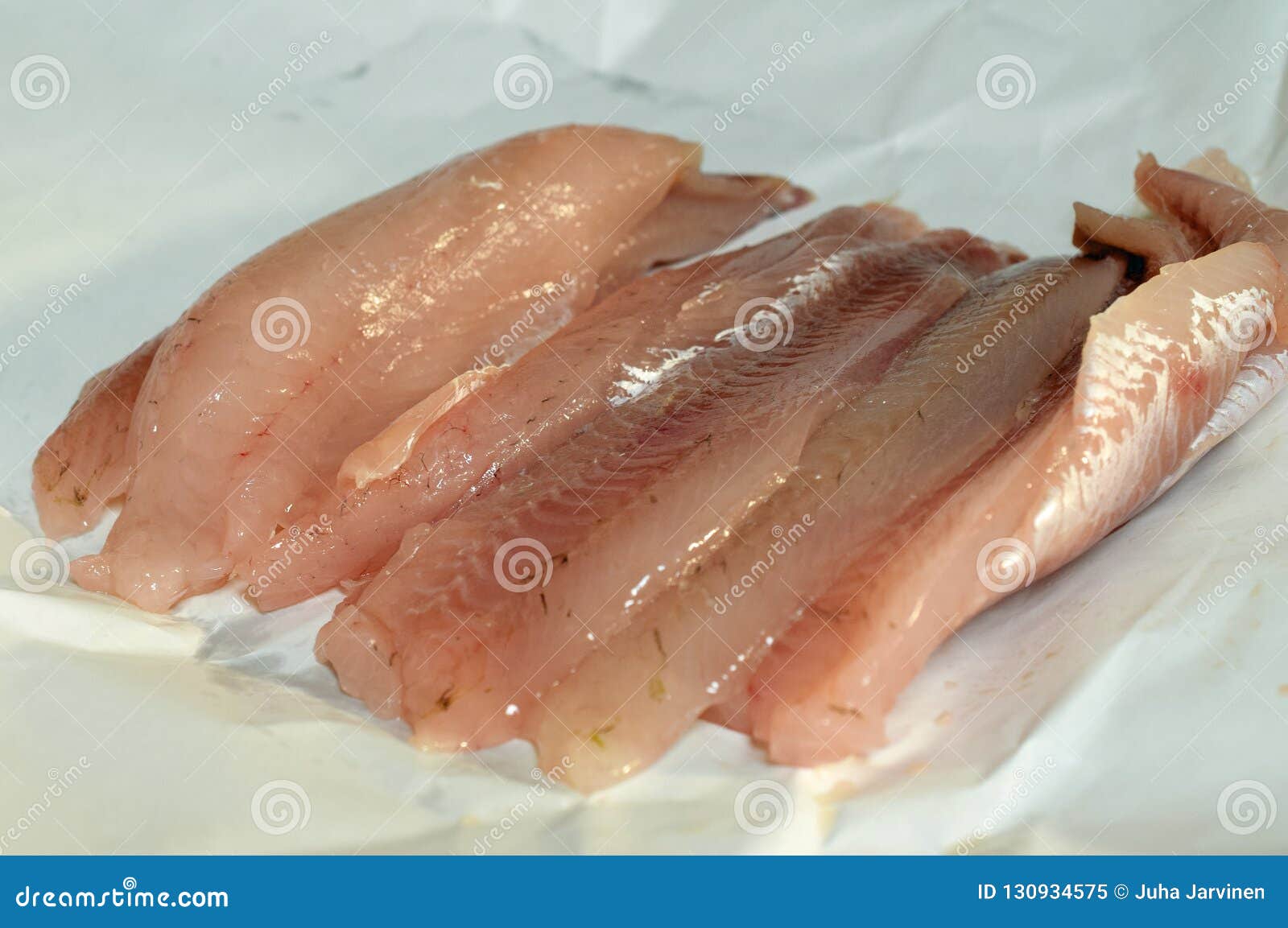 Fresh perch fillets stock image. Image of cuisine, healthy - 130934575