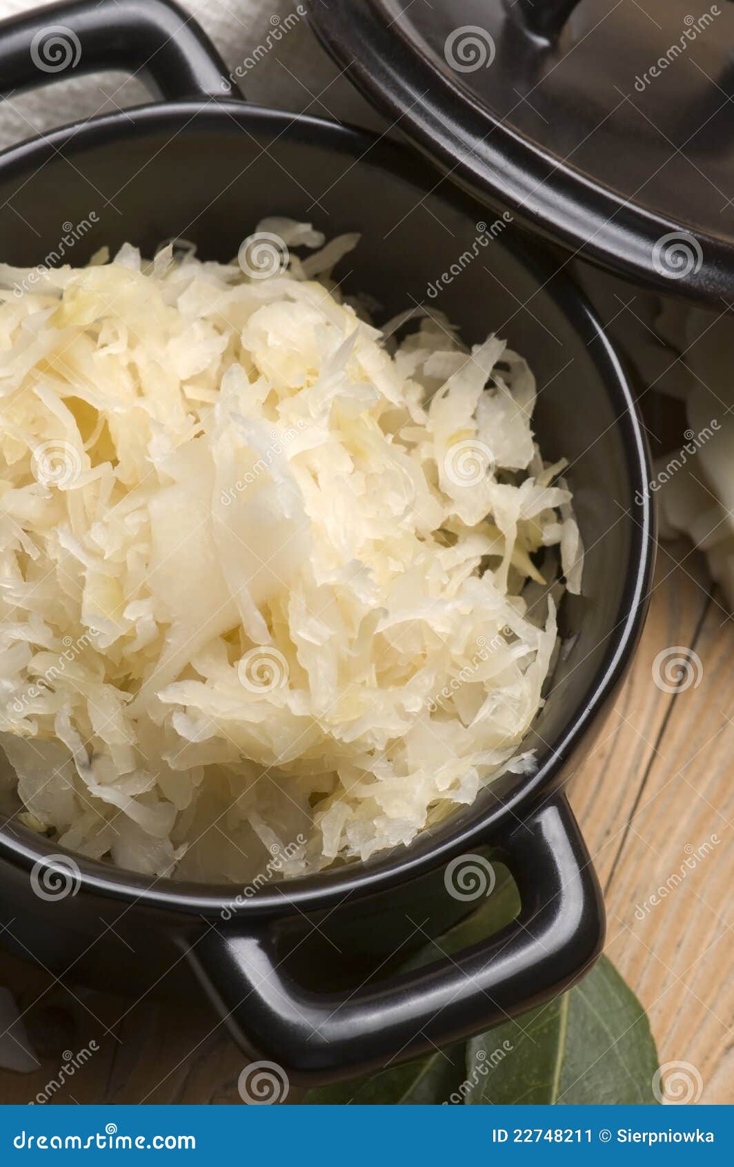 Fresh Pickled Cabbage - Polish Sauerkraut Stock Image - Image of ...