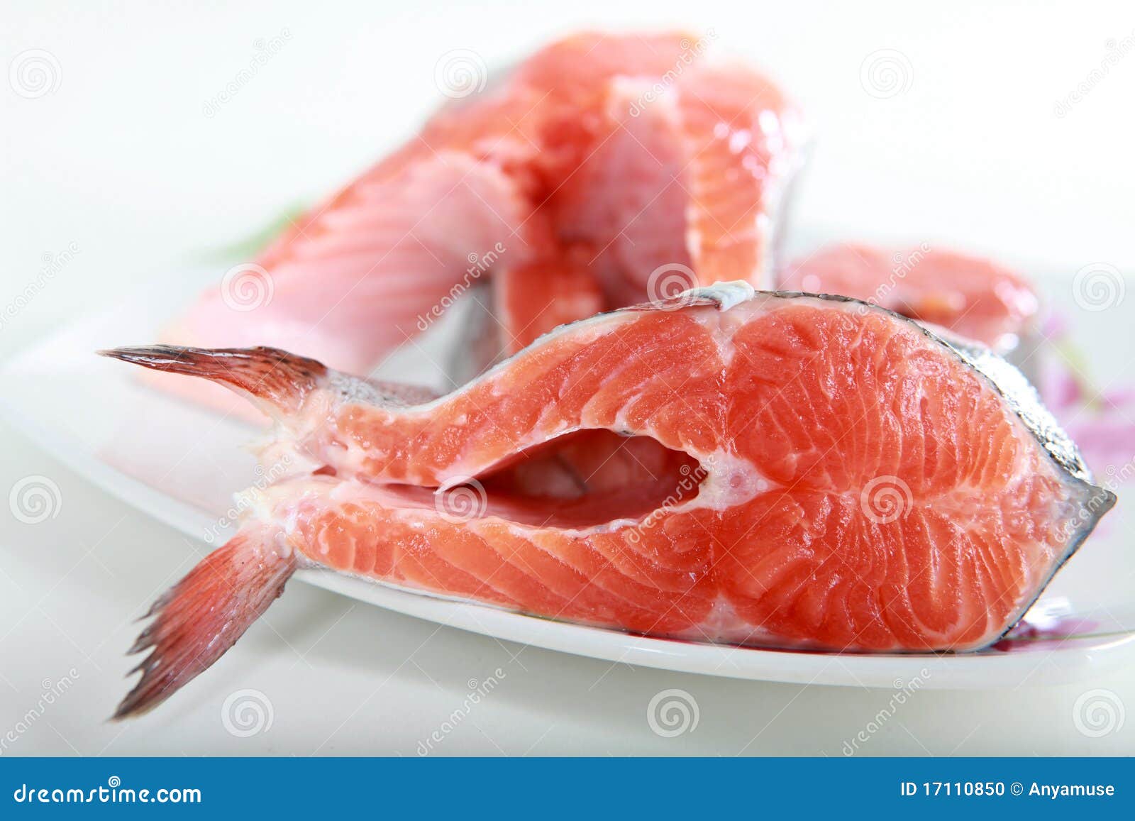 Fresh piece of fish stock photo. Image of fisheries, white - 17110850