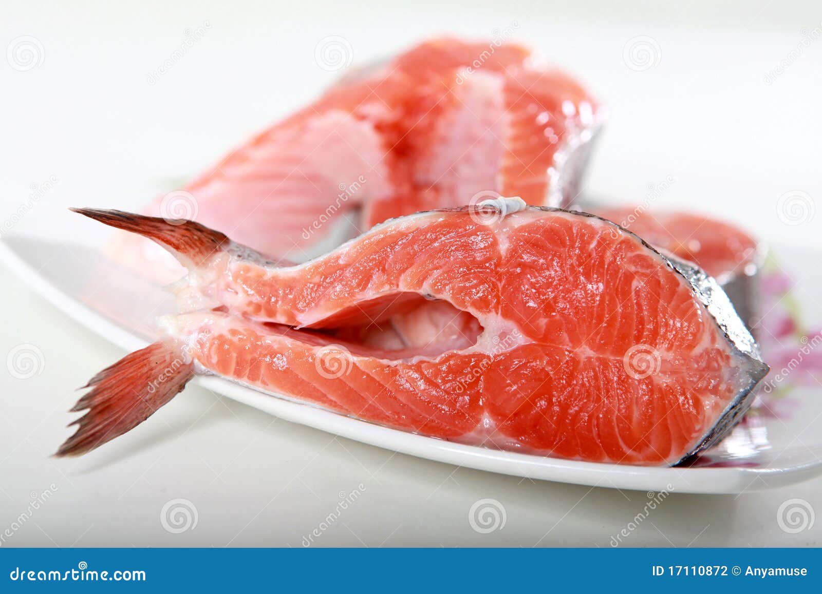 Fresh piece of fish stock photo. Image of fishing, white - 17110872