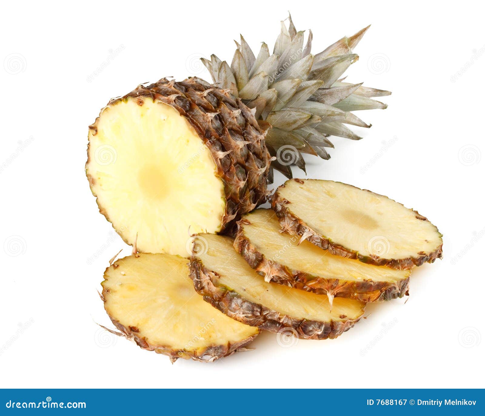 Fresh pineapple stock image. Image of vitamins, juicy - 7688167