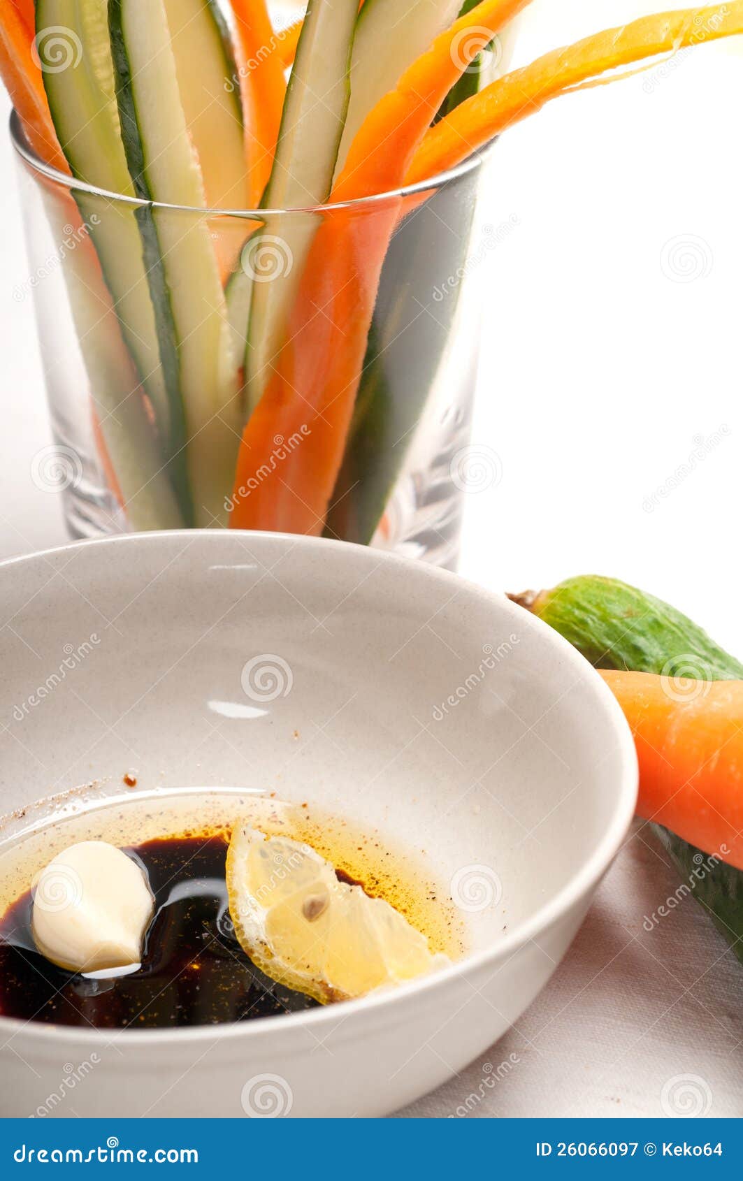 Fresh Pinzimonio Snack Appetizer Stock Image - Image of mediterranean ...