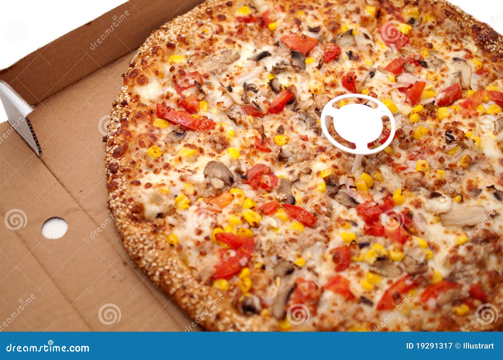 Fresh pizza stock image. Image of mediterranean, mozzarella - 19291317