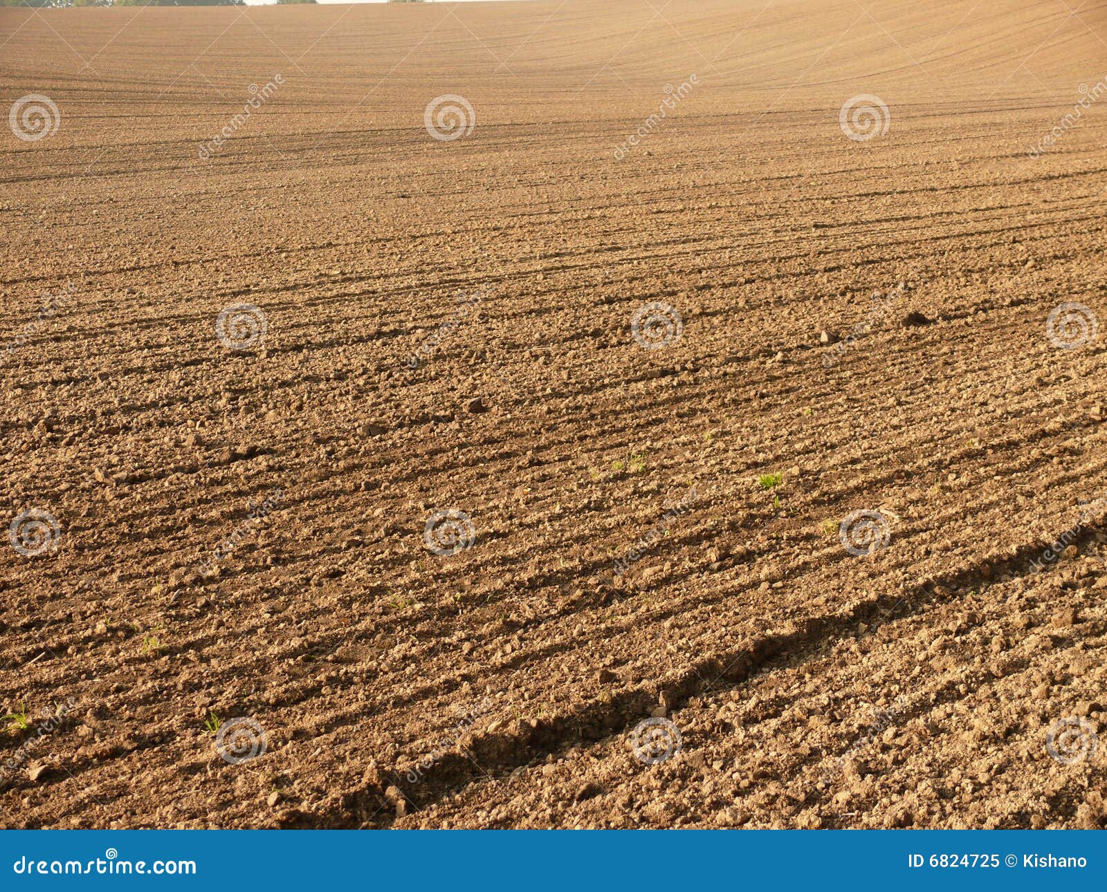 Fresh plough stock image. Image of autumn, shadow, ground - 6824725