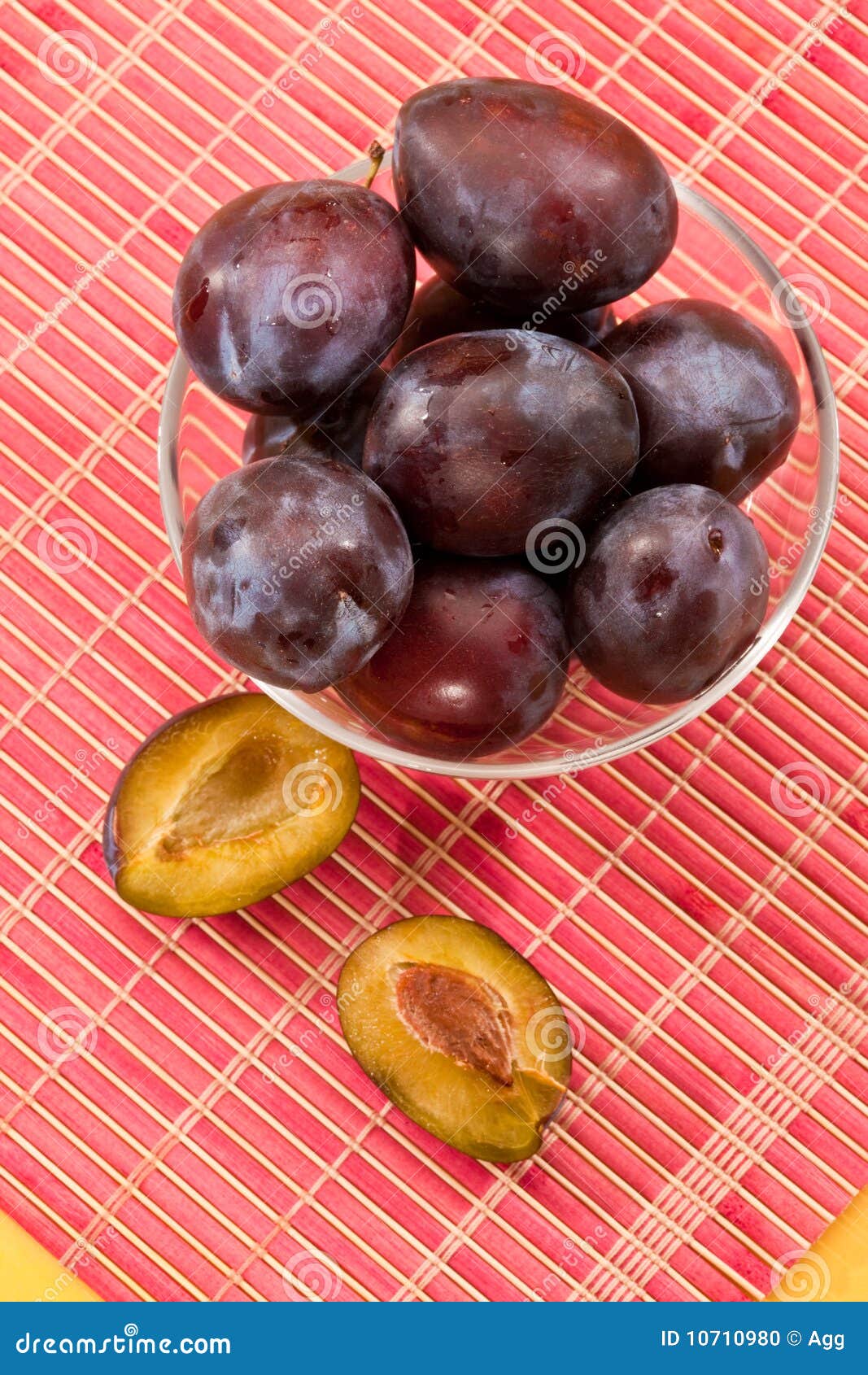 Fresh plum stock photo. Image of summer, dessert, ripe - 10710980