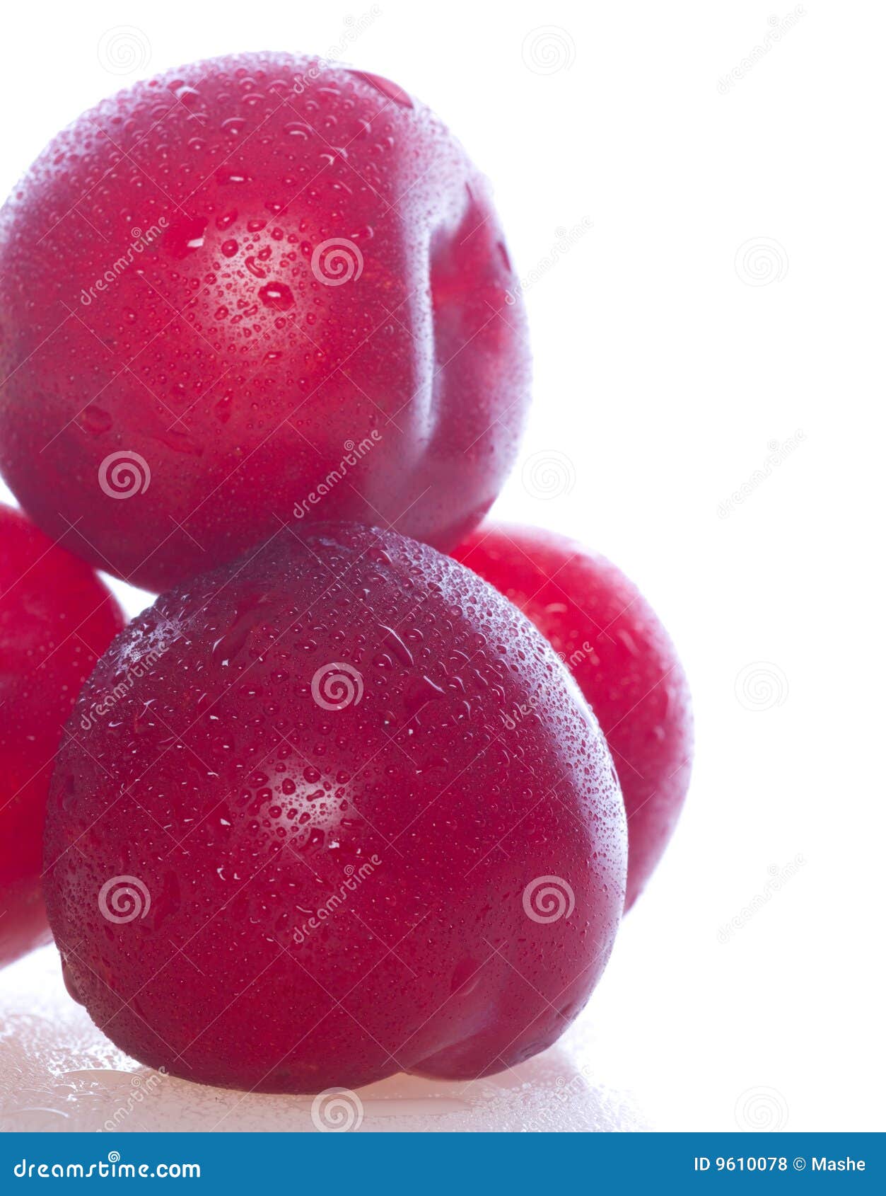 Fresh Plum stock photo. Image of ripe, cherry, healthy - 9610078