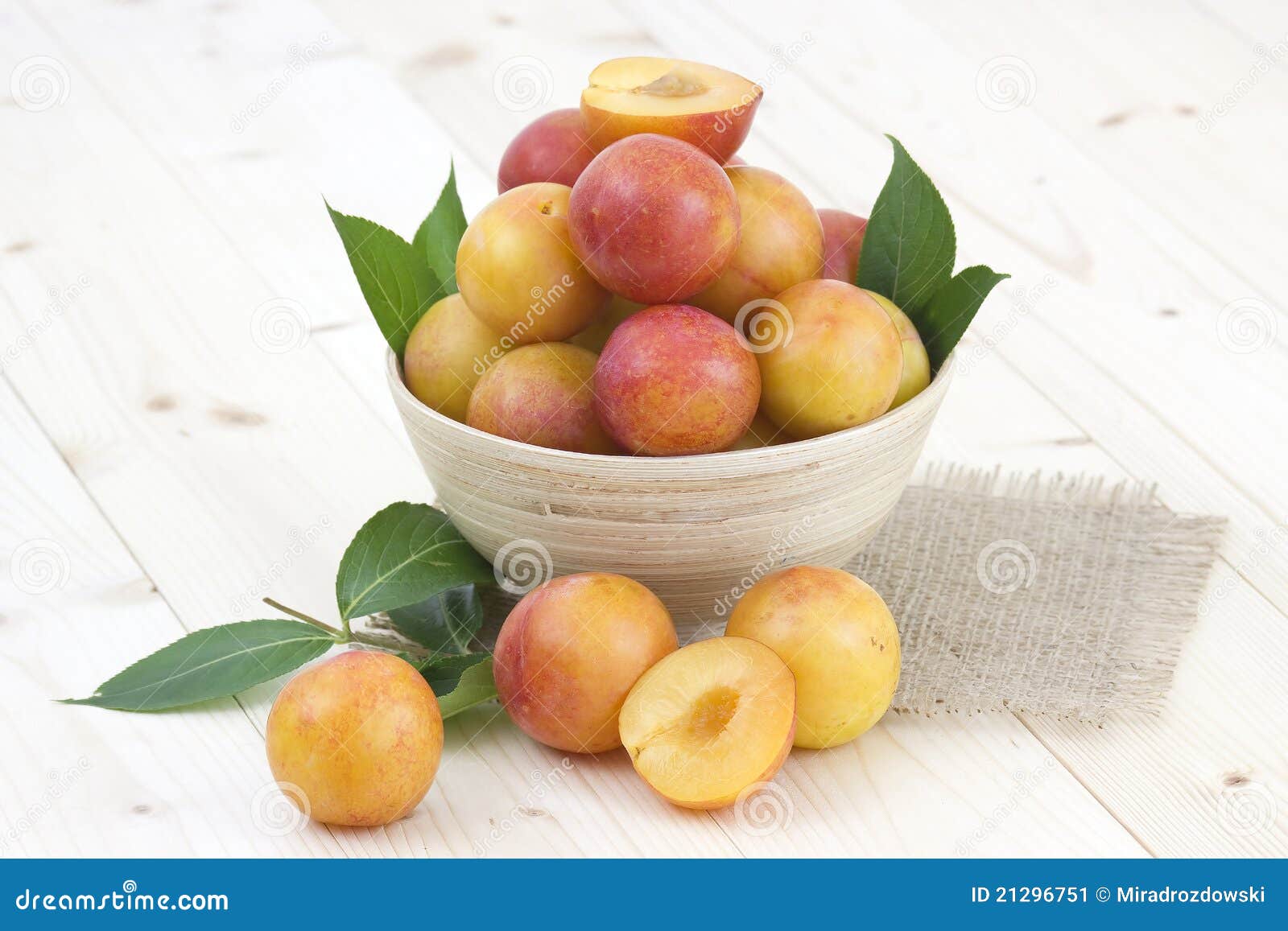 Fresh plums stock image. Image of dieting, healthy, bright - 21296751