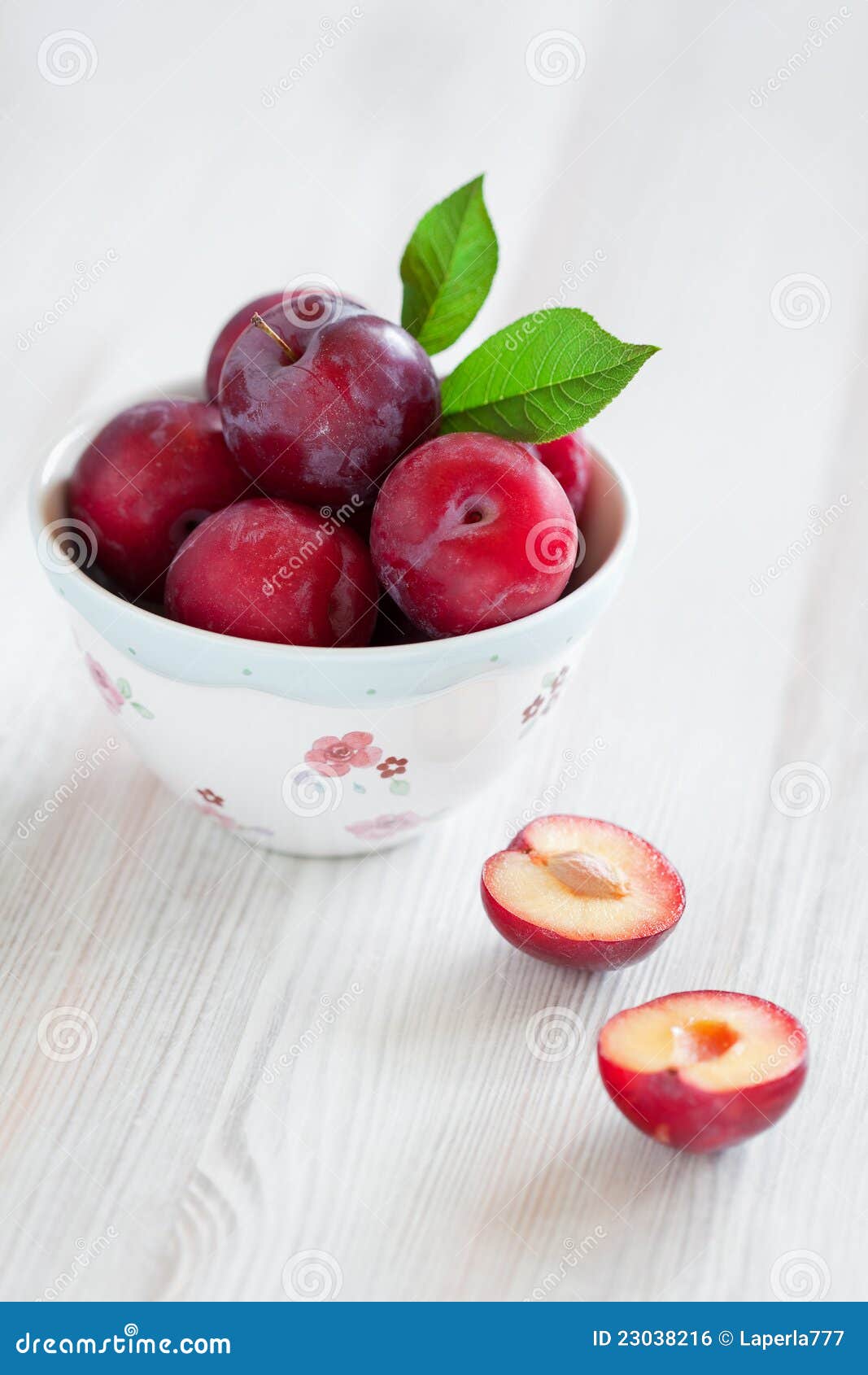 Fresh plums stock photo. Image of seasonal, plums, healthy - 23038216