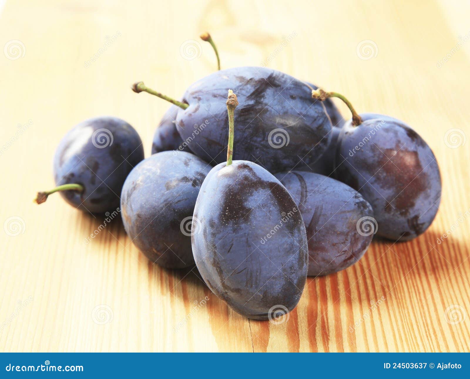 Fresh plums stock image. Image of closeup, group, prunes - 24503637