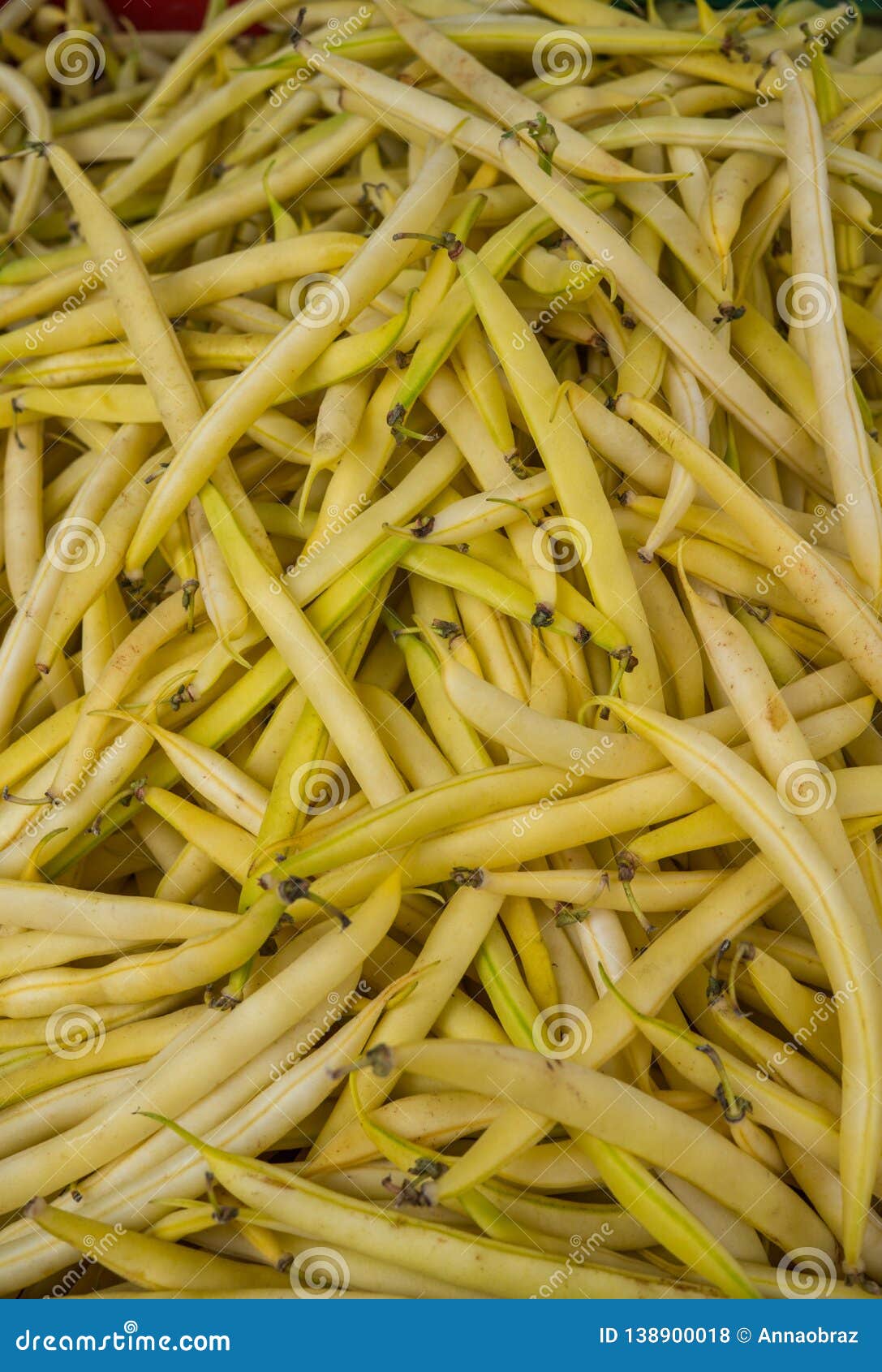Fresh Pods with White Beans in a Large Box Stock Photo - Image of farm ...