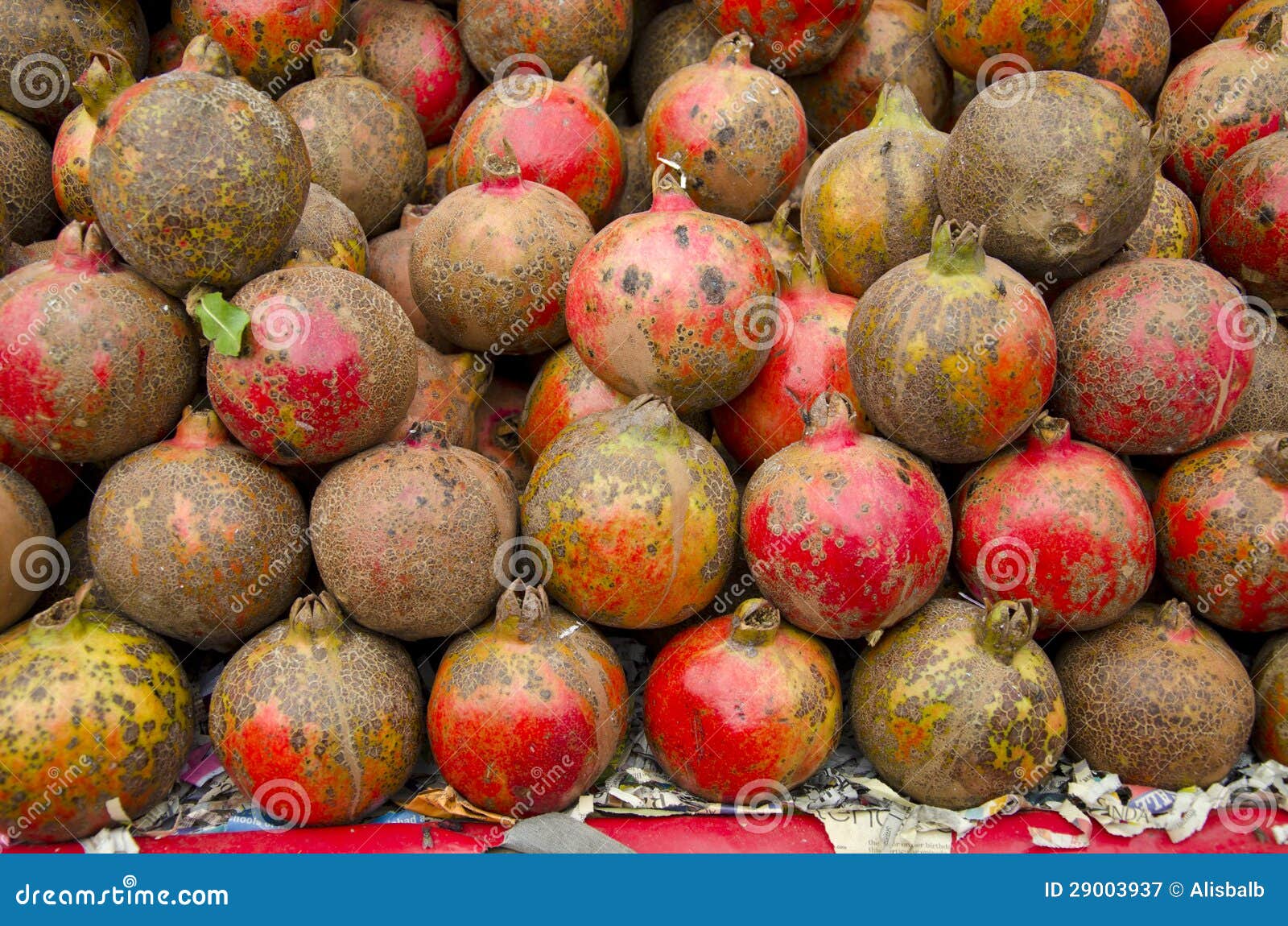 Fresh Pomegranate in Delhi Market, India Stock Image - Image of ...