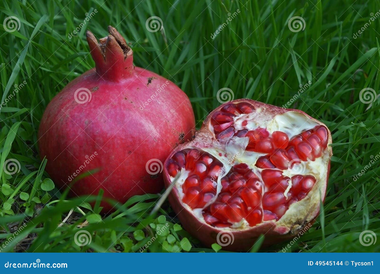 Fresh pomegranate stock photo. Image of tasty, juice - 49545144