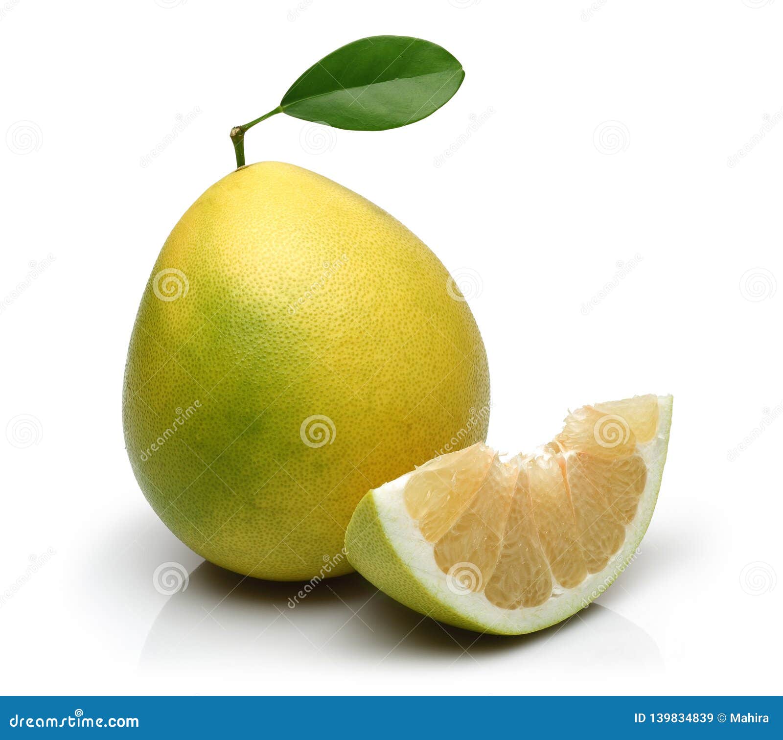 Fresh Pomelo Fruits Isolated on White Stock Image - Image of eating ...
