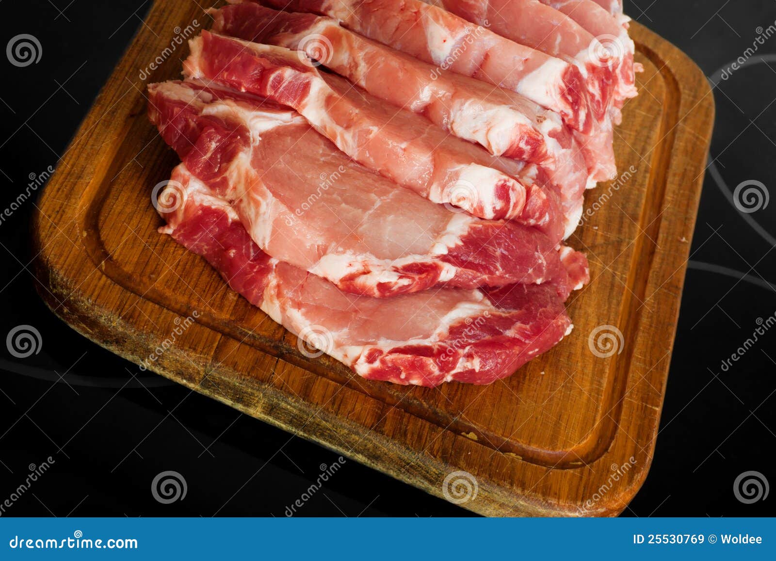 Fresh pork meat stock image. Image of freshness, preparation - 25530769