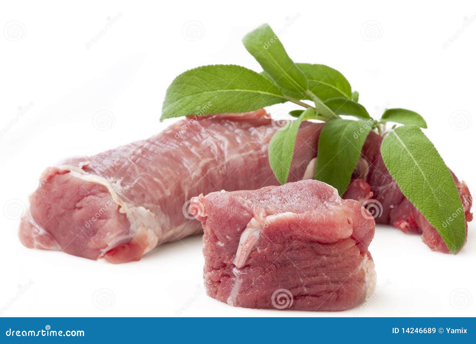 Fresh Pork Tenderloin stock image. Image of tenderloin - 14246689