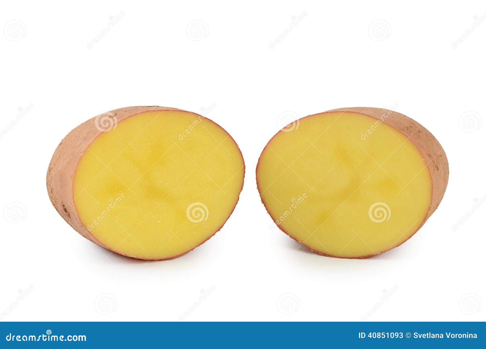 Fresh Potato Close Up Isolated on White Background Stock Image - Image ...