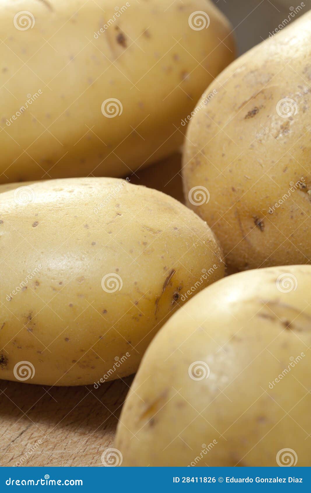 Fresh potatoes stock photo. Image of closeup, vegetable - 28411826
