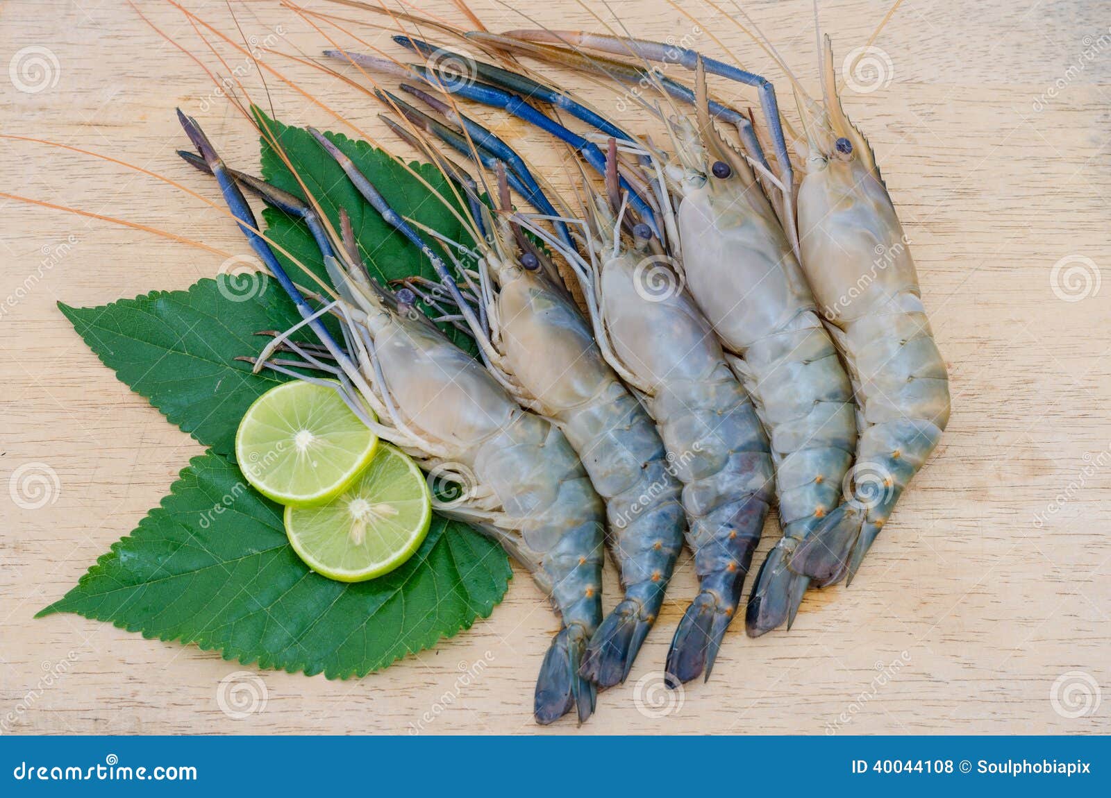 Fresh Prawn on a Cuttingboard Stock Photo - Image of prawn, uncooked ...