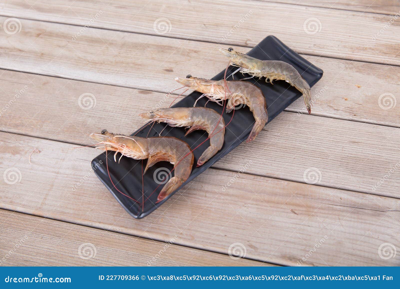 The 1 Big Prawn Long Muscle Laid On A White Background, Prawn Or Tiger ...