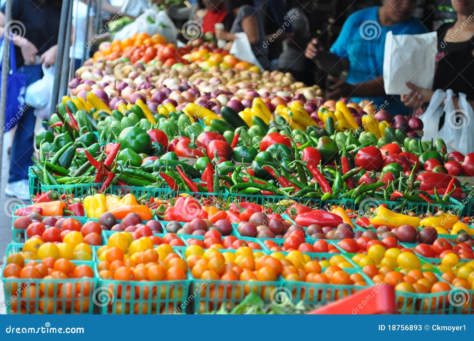 Fresh Produce editorial stock photo. Image of market - 18756893
