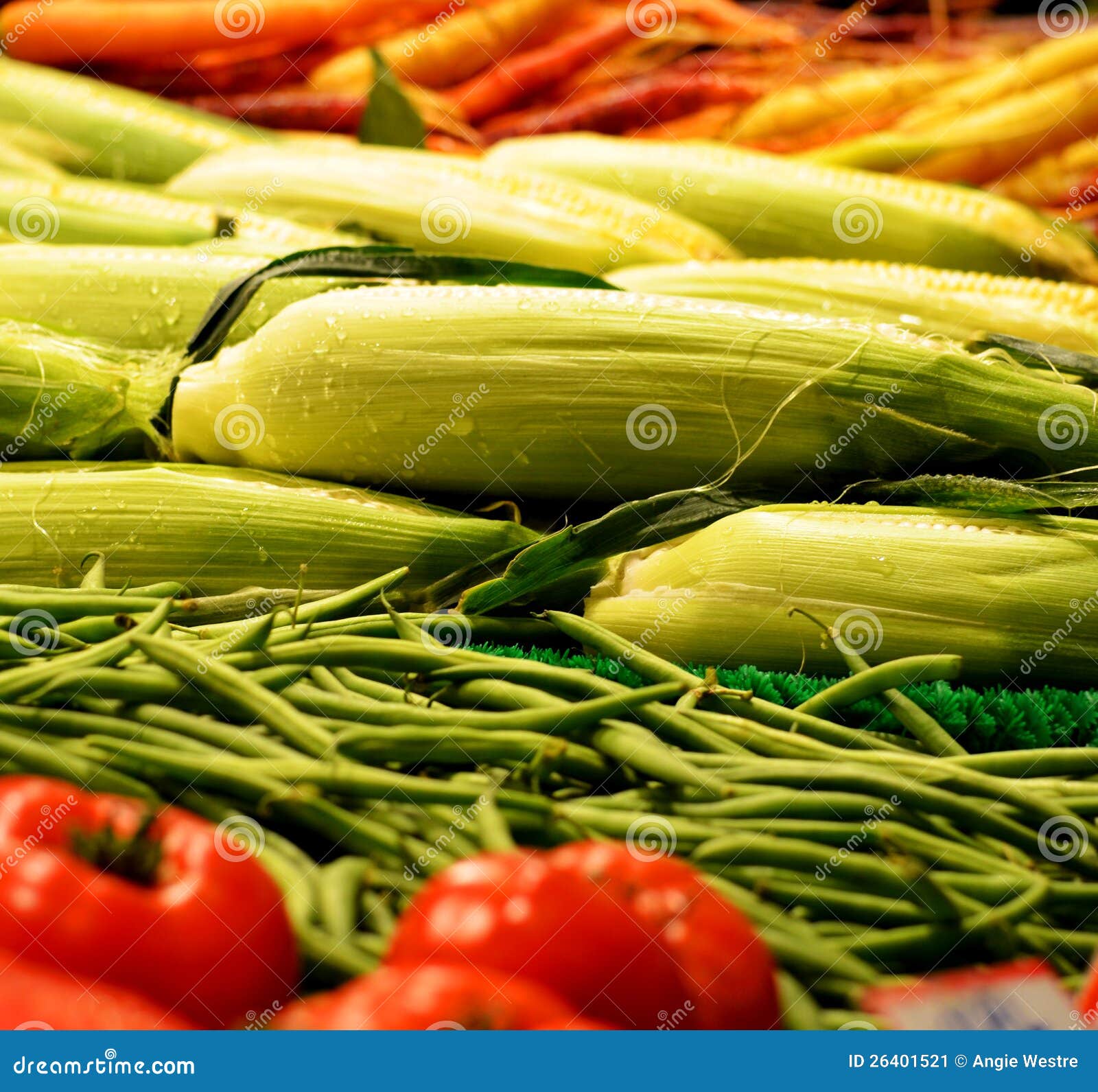 Fresh produce stock image. Image of produce, corn, place - 26401521