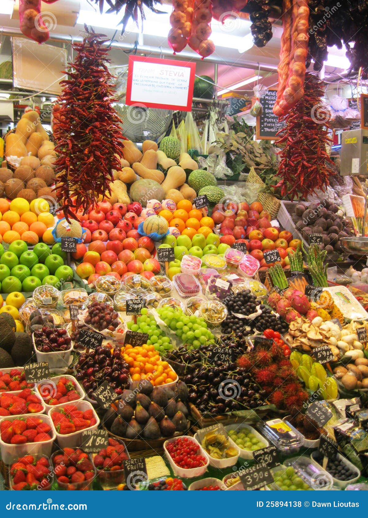 Fresh Produce at a Market editorial stock photo. Image of nutrition ...