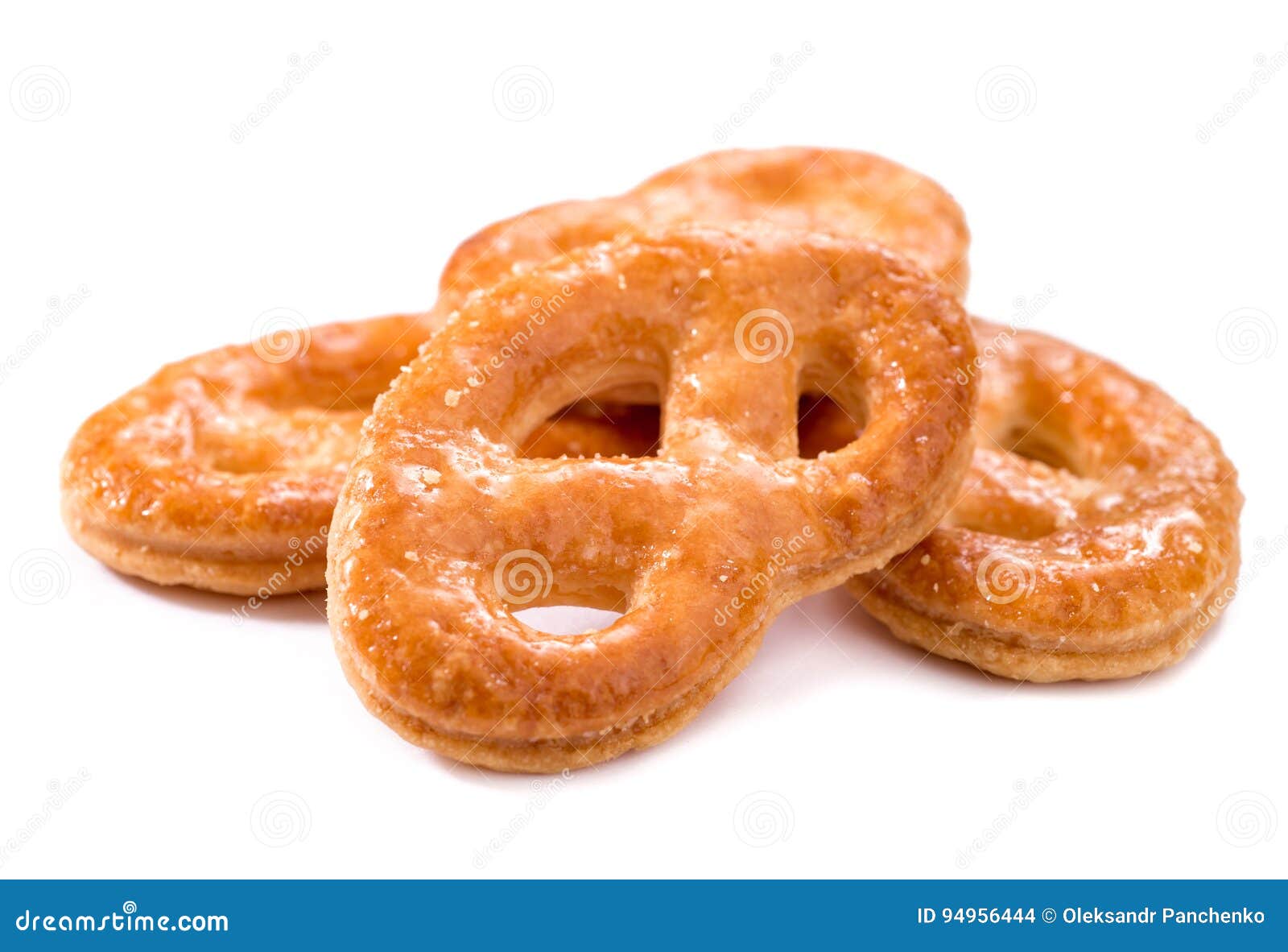 Fresh Puff Isolated on a White Background Stock Photo - Image of ...