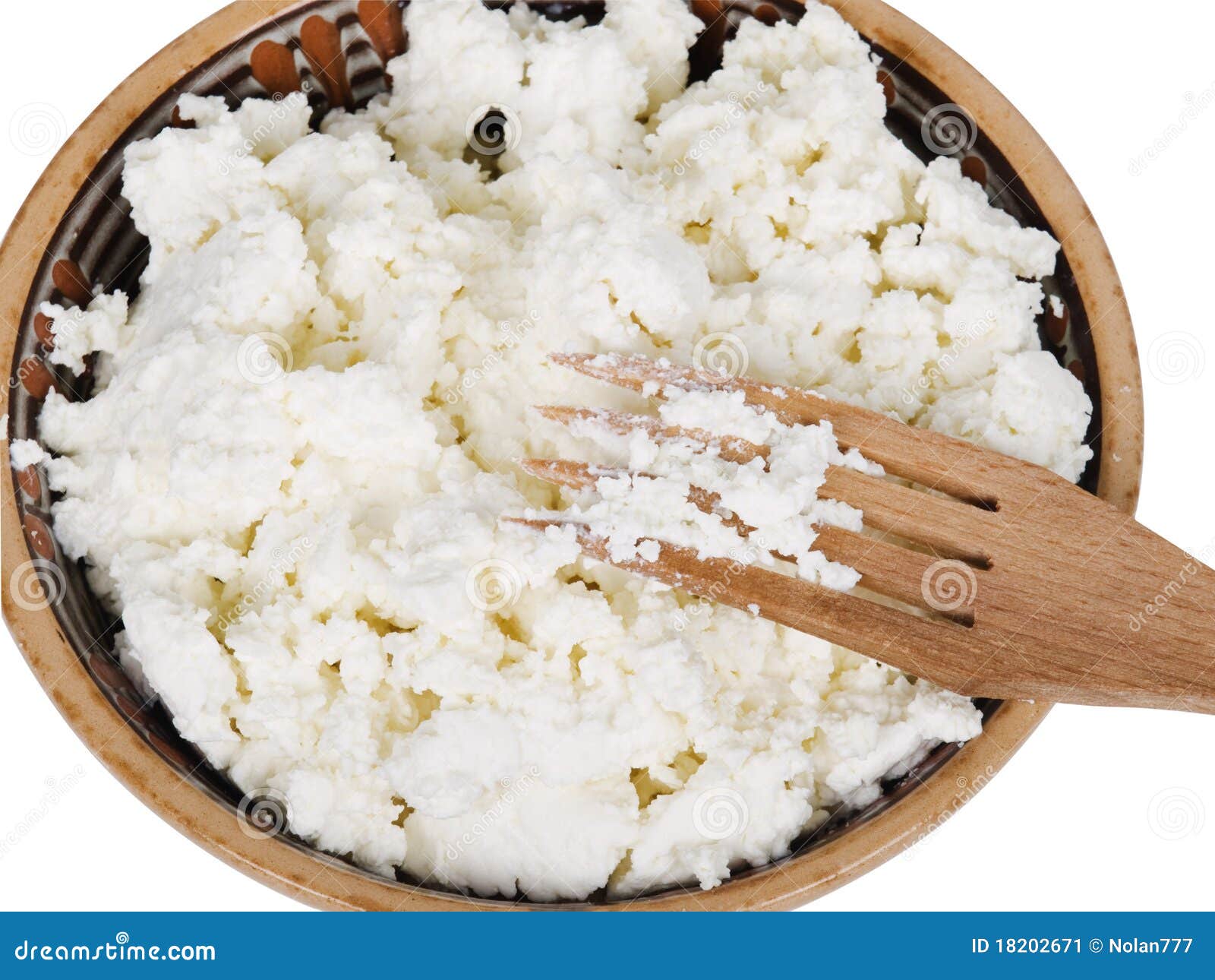 Fresh quark stock image. Image of dairy, ceramic, protein - 18202671