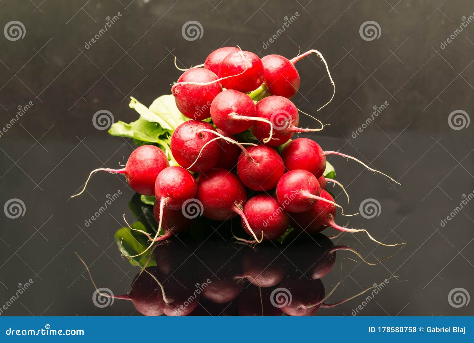 Fresh radishes stock photo. Image of nature, healthy - 178580758